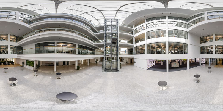 Atrium - Gebäudemanagement Phoenix Contact Bad Pyrmont - VIEW3 Cloud